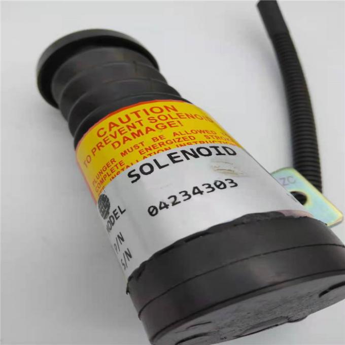 04234303 Fits Deutz Engine Stop Solenoid 24V APE 37DZS1E2 Diesel Engine ...